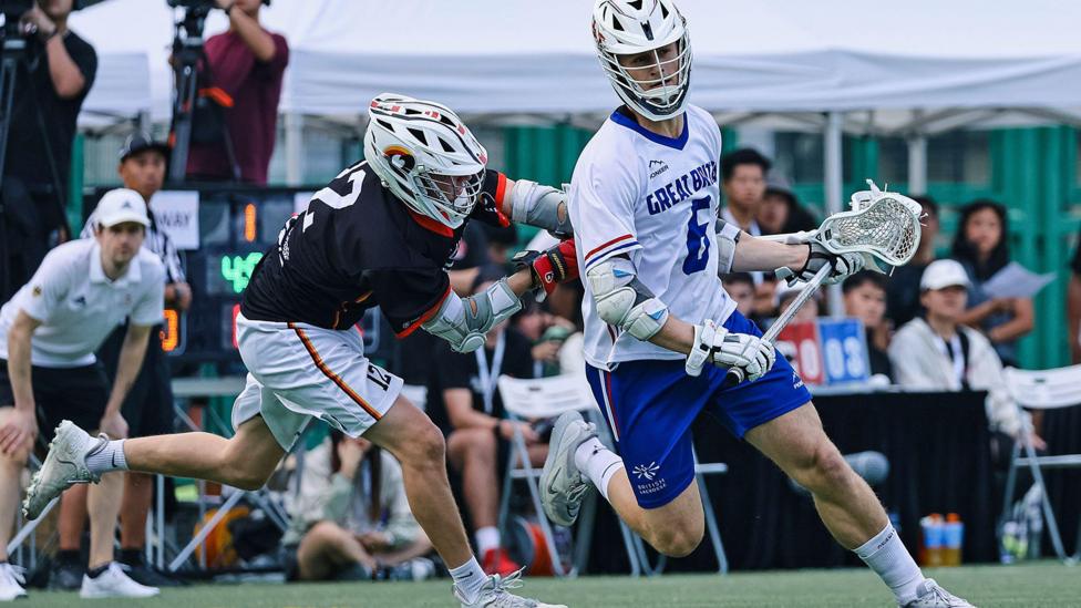 Why lacrosse's Olympics return is 'huge' for Manchester - BBC News