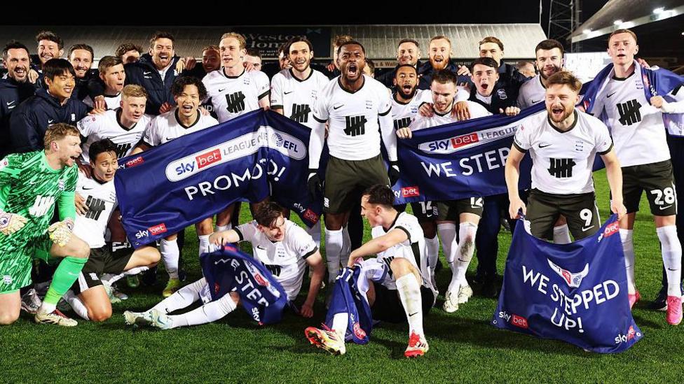 Birmingham City crowned League One champions as Wrexham draw at Wigan ...