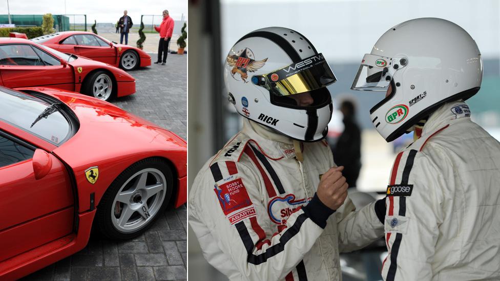 In pictures: Silverstone Classic press day - BBC News
