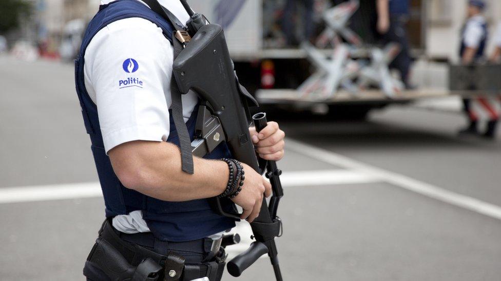 Belgium machete attacker was Algerian, say officials - BBC News