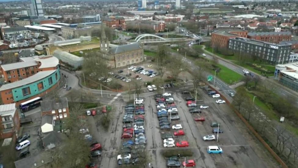 Plans submitted for former Wolverhampton market site - BBC News