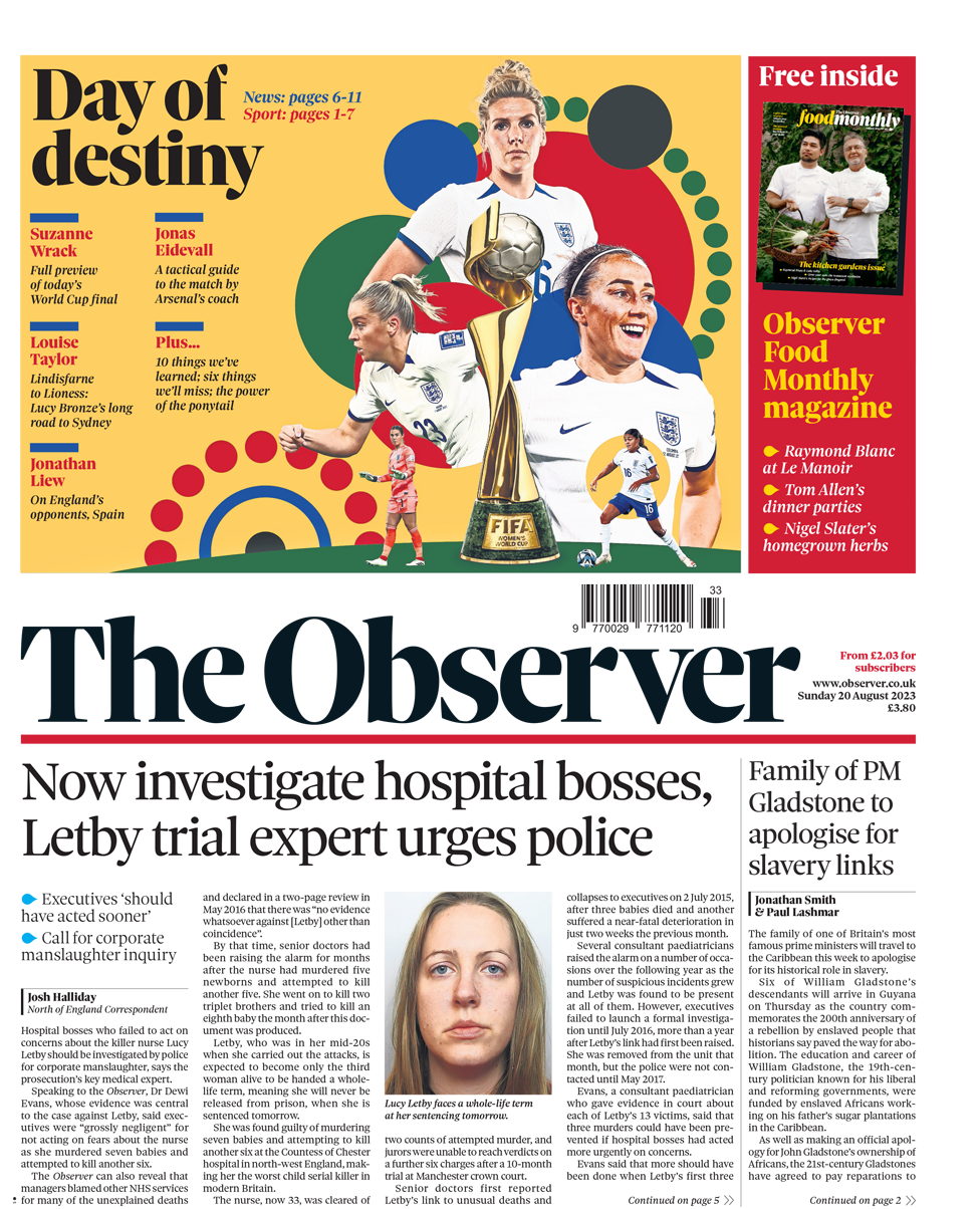 'Lioness we can' and 'investigate hospital bosses' - BBC News