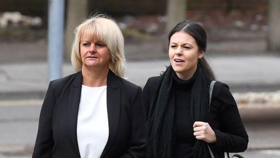 Mother and daughter guilty of festival toilet queue fight - BBC News