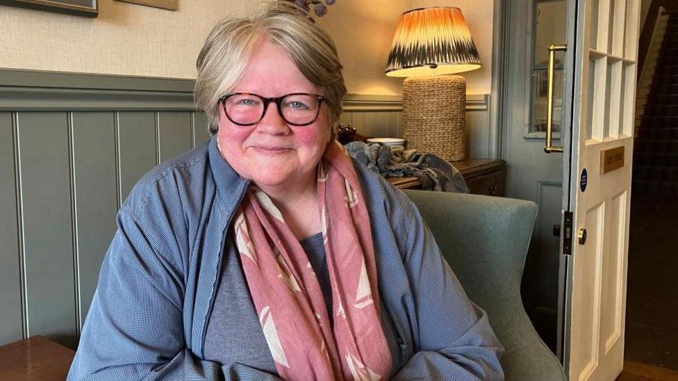 Ex-MP Therese Coffey on losing Suffolk seat and mother's death - BBC News