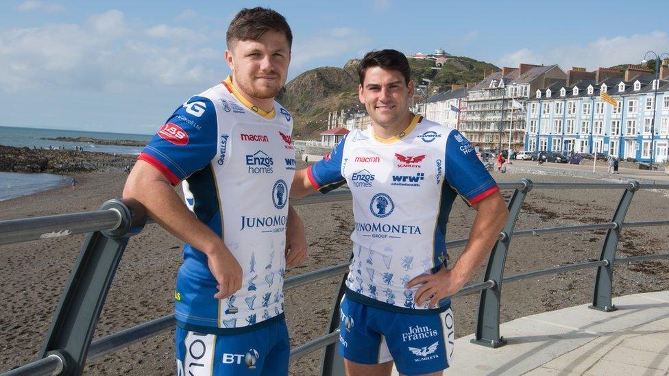 Scarlets away kit to be inspired by region's history - BBC News