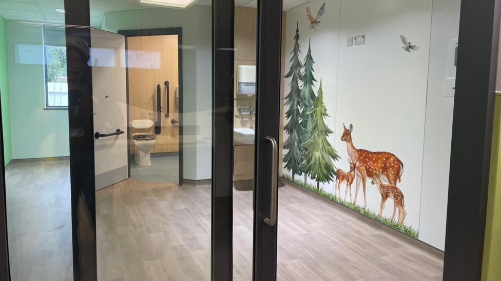 Worksop hospital's new 'emergency village' nears completion - BBC News