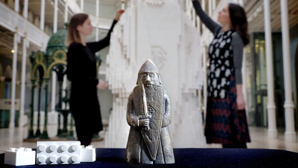Long-lost Lewis Chessman found in Edinburgh family's drawer - BBC News