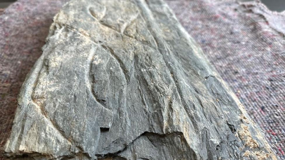 Viking age stone grave markers go on display - BBC News