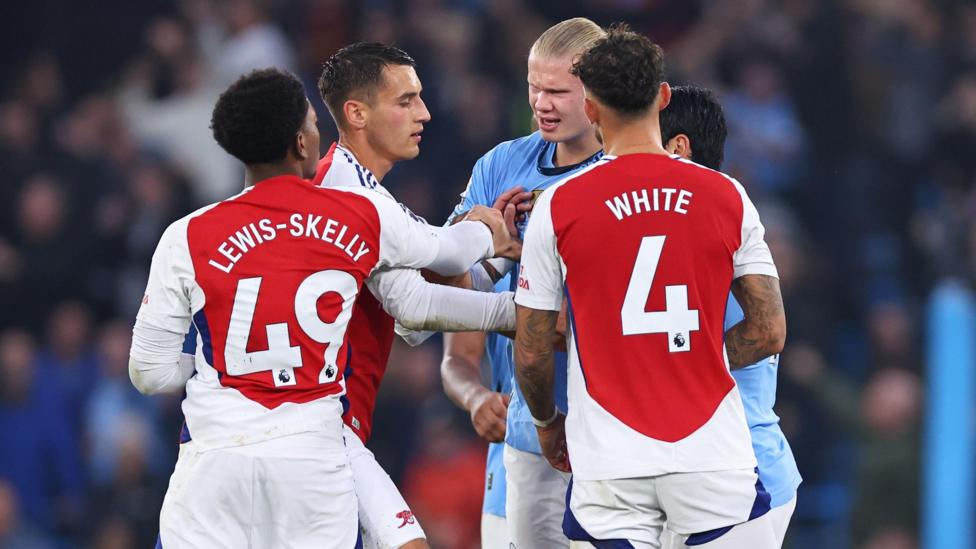 Myles Lewis-Skelly: Teenager inspires Arsenal rout over Manchester City ...
