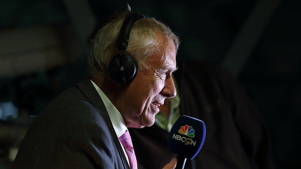 Martin Tyler: I nearly lost my voice permanently after World Cup - BBC News