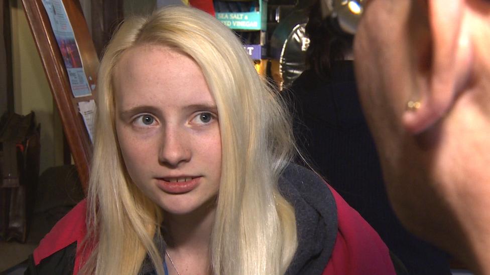 In the mind: Growing up with 'not a normal dad' - BBC News