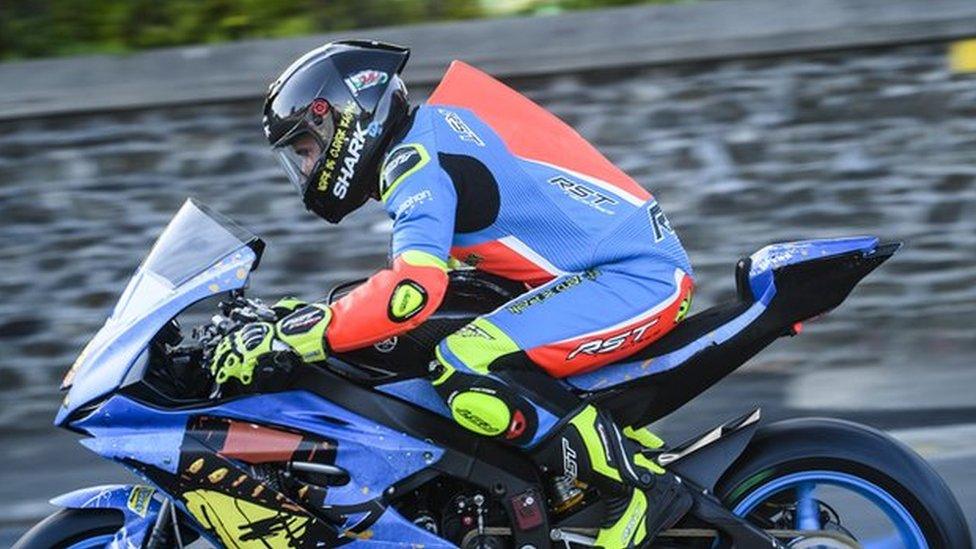Isle of Man TT: Ceredigion rider died after losing control, coroner ...