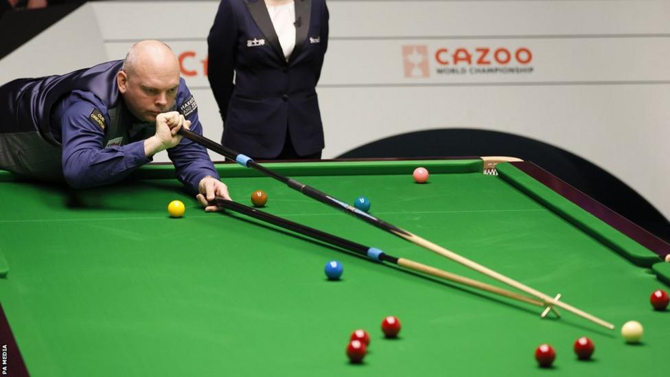 World Snooker Championship 2023: Stuart Bingham progresses with ...