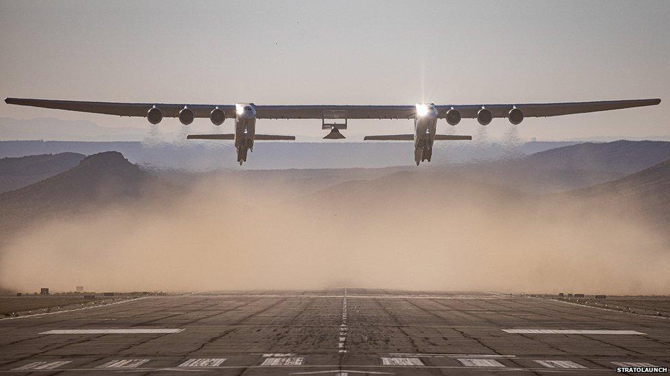 Stratolaunch Roc: World's largest plane completes record-breaking test ...