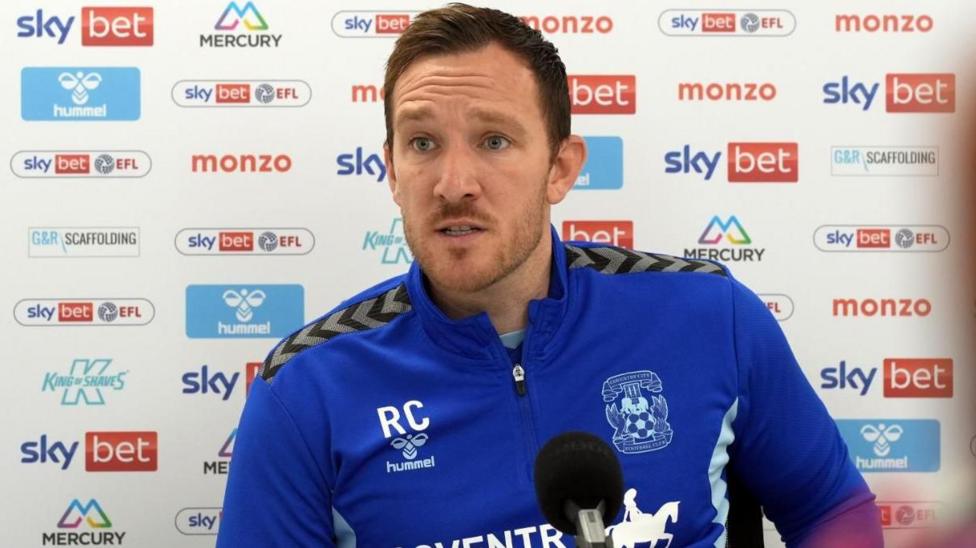 Rhys Carr: Interim Coventry City boss says Mark Robins exit was 'shock ...