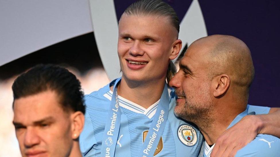 Man City news: Erling Haaland on Premier League title success - BBC Sport