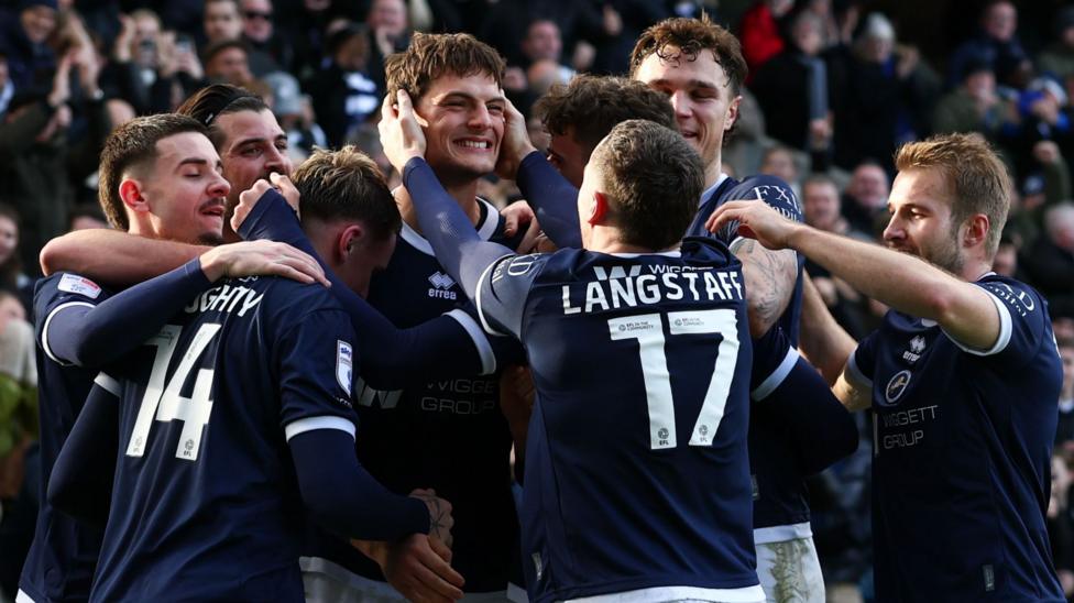 Millwall 4-0 Charlton Athletic: Lions continue Championship promotion ...