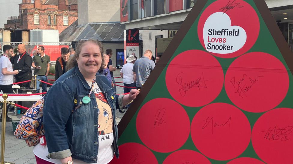 Snooker fan attends every session of Sheffield World Championships ...
