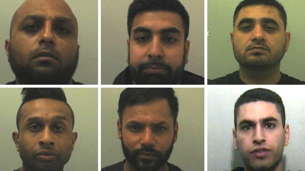 Lancashire drugs and money-laundering gang jailed - BBC News
