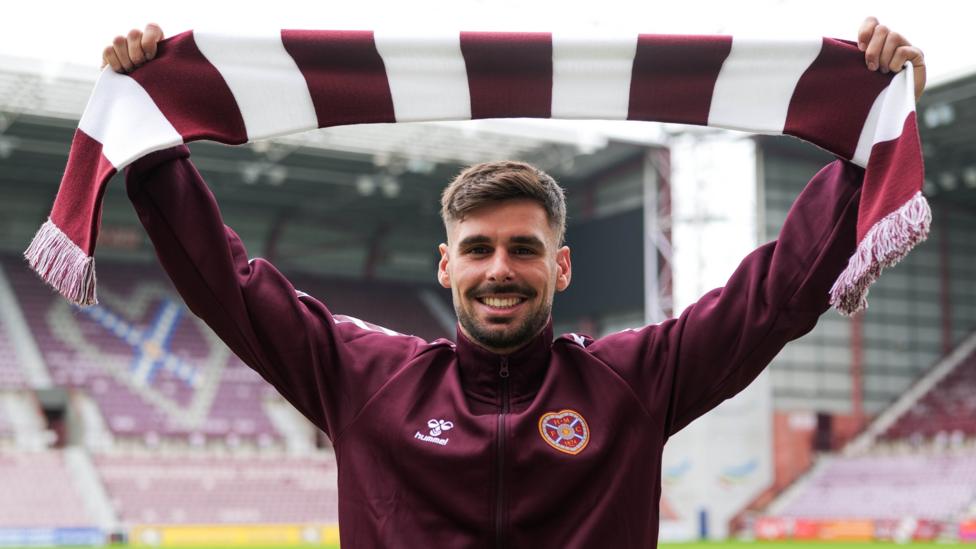 Claudio Braga: Hearts sign Portuguese striker from Norwegian side ...