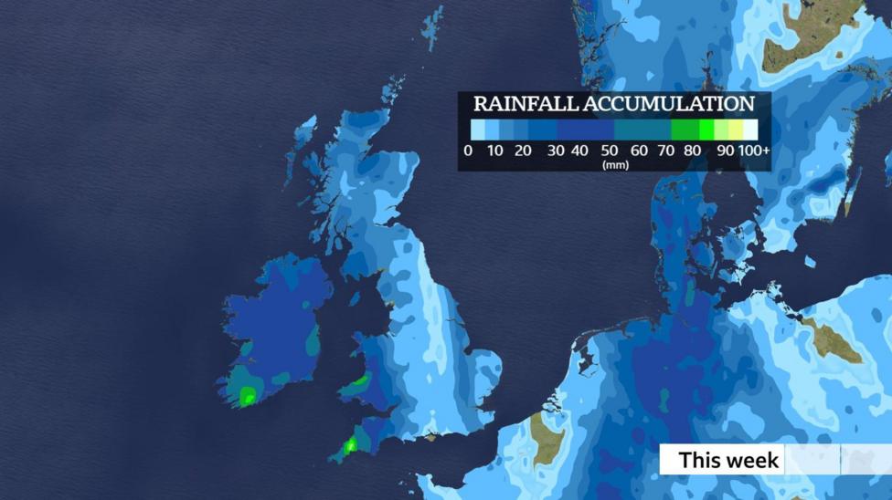 UK weather: Rainfall warnings issued as April showers return - BBC Weather
