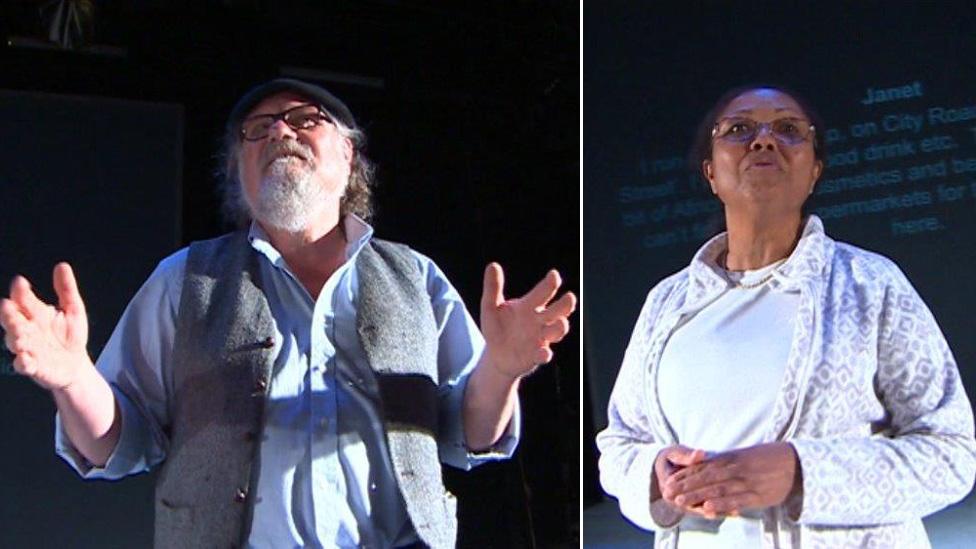 City Road, Cardiff stories reach Sherman Theatre stage - BBC News