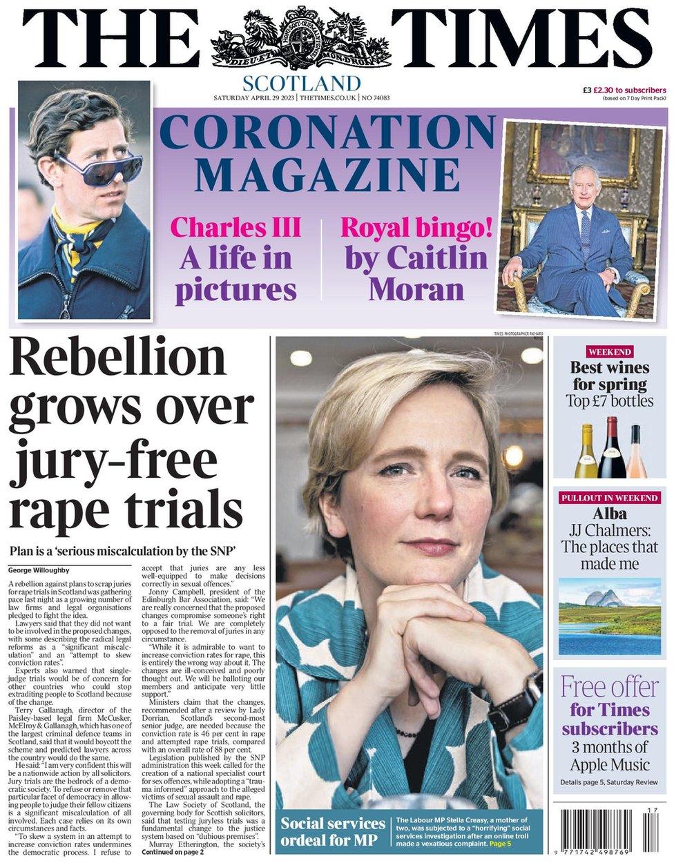 Scotland's papers: PM visits and murder case under review - BBC News