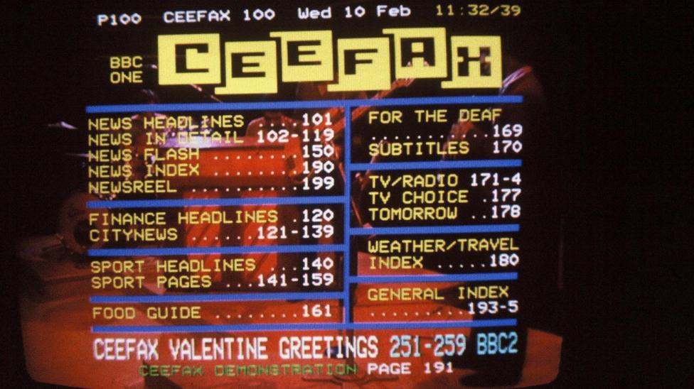Cambridge teletext event marks 50 years of Ceefax - BBC News