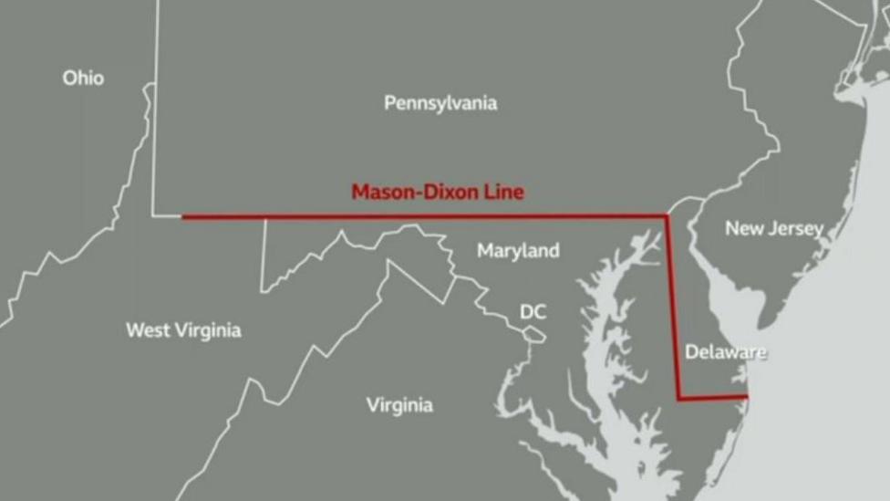 Mason-Dixon Line: How a Cotswold astronomer helped define US politics - BBC News