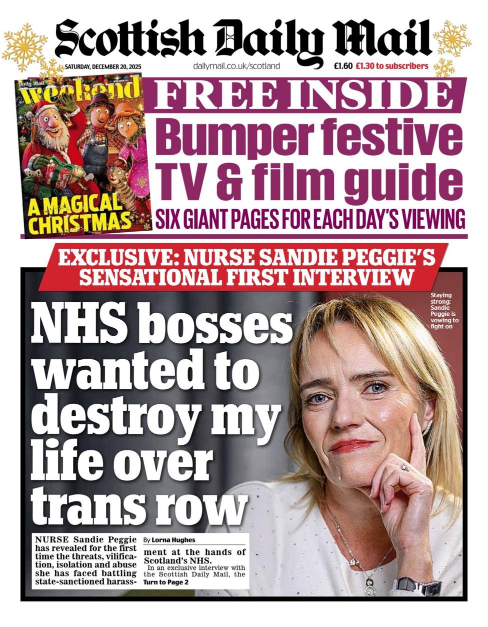 Scotland's papers: Doctors 'united in anger' and 'slow trains' warning ...