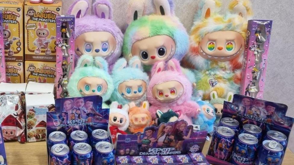 Fake Labubu and KPop Demon Hunter toys seized as Christmas shoppers ...