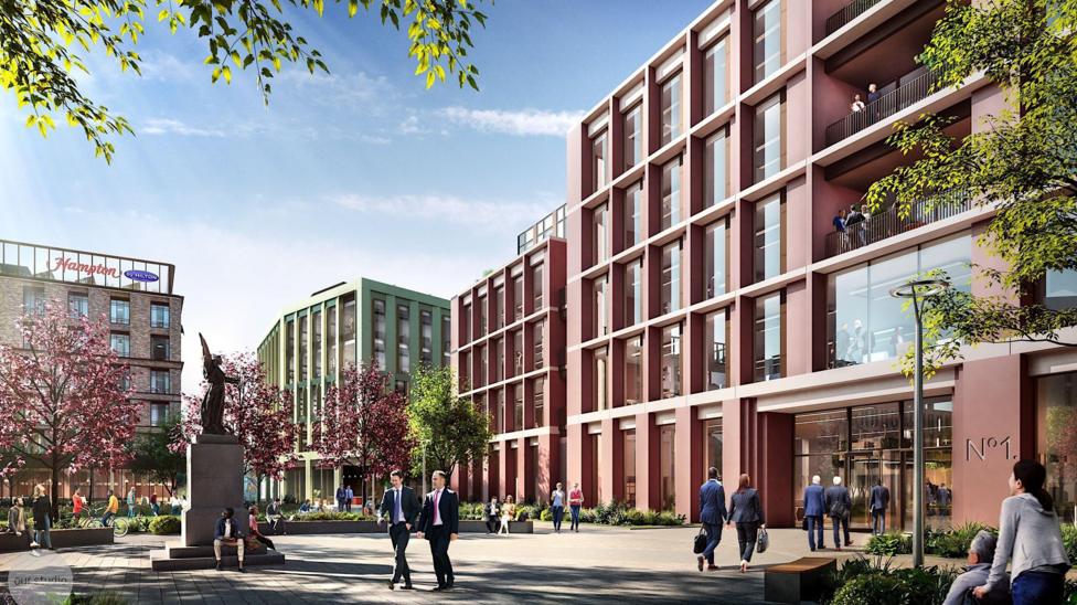 Huyton: Plan to 're-imagine' town with new homes and hotel - BBC News