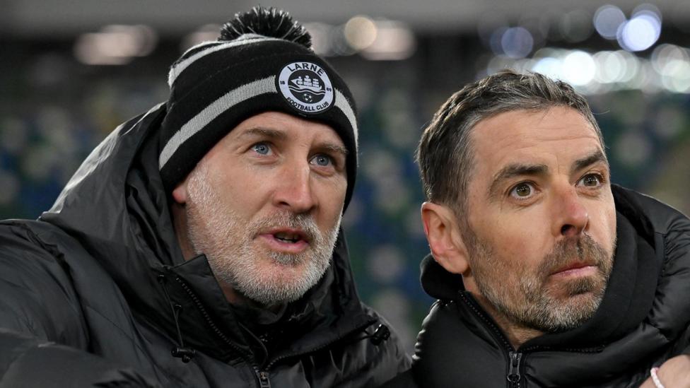 Tiernan Lynch: 'Surprise' Larne boss is not linked with more clubs says his assistant Gary ...