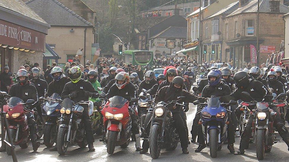 Matlock parking charges for bikers approved despite protest - BBC News