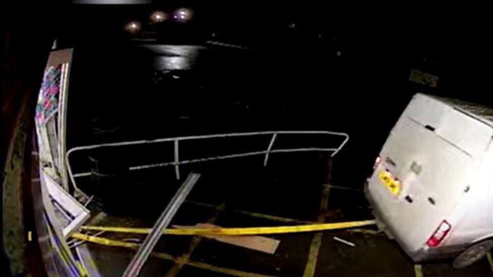 Black Country gang jailed over ram raid and robbery spree - BBC News