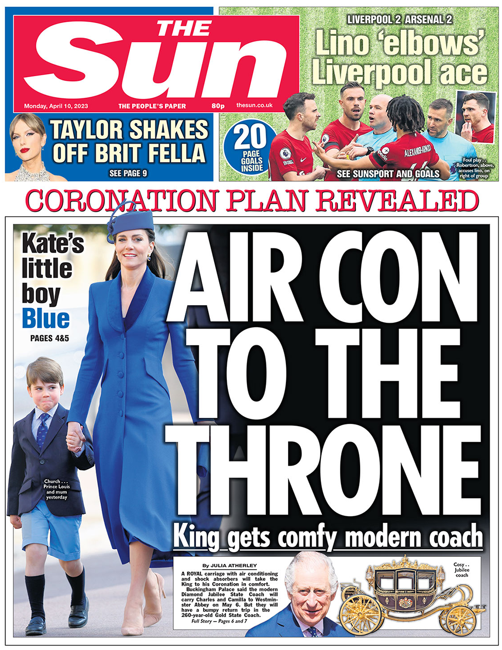 'Starmer backs attack ad' and 'coronation details' - BBC News