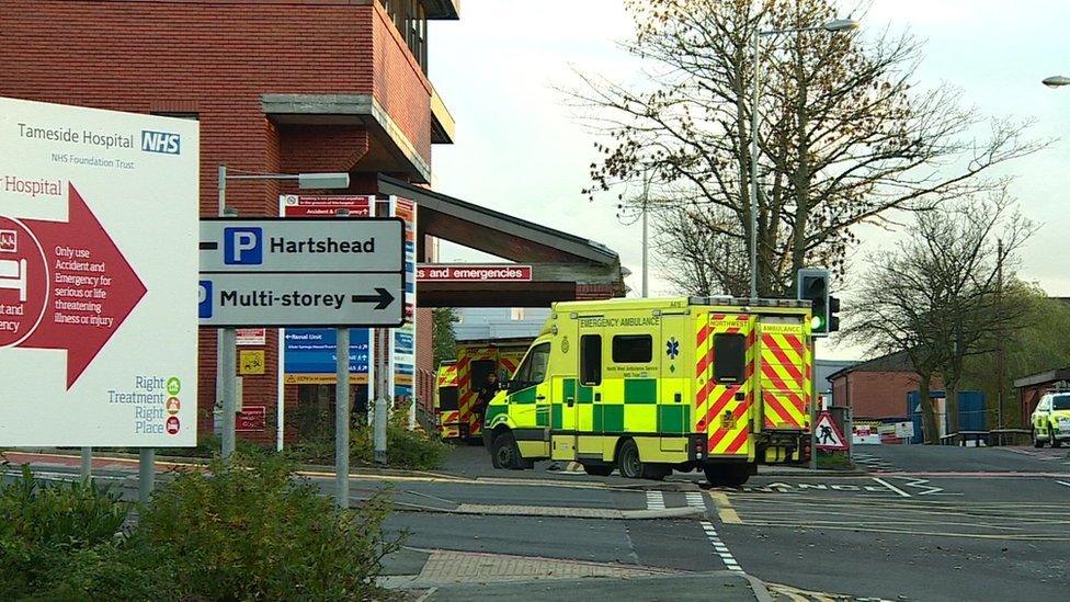 Tameside General Hospital shows 'significant progress' - BBC News
