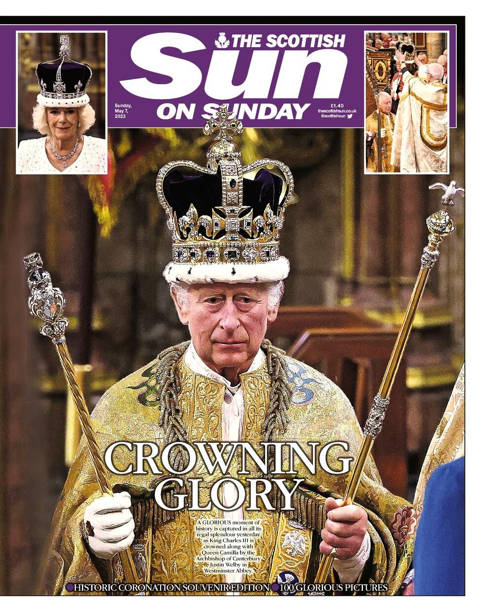 Scotland's papers: 'Happy and glorious' and march for independence ...