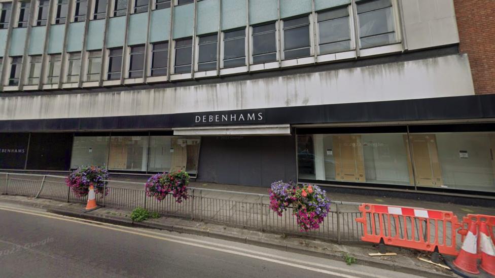 Surrey: Former Debenhams in Staines could be turned into 63 flats - BBC ...