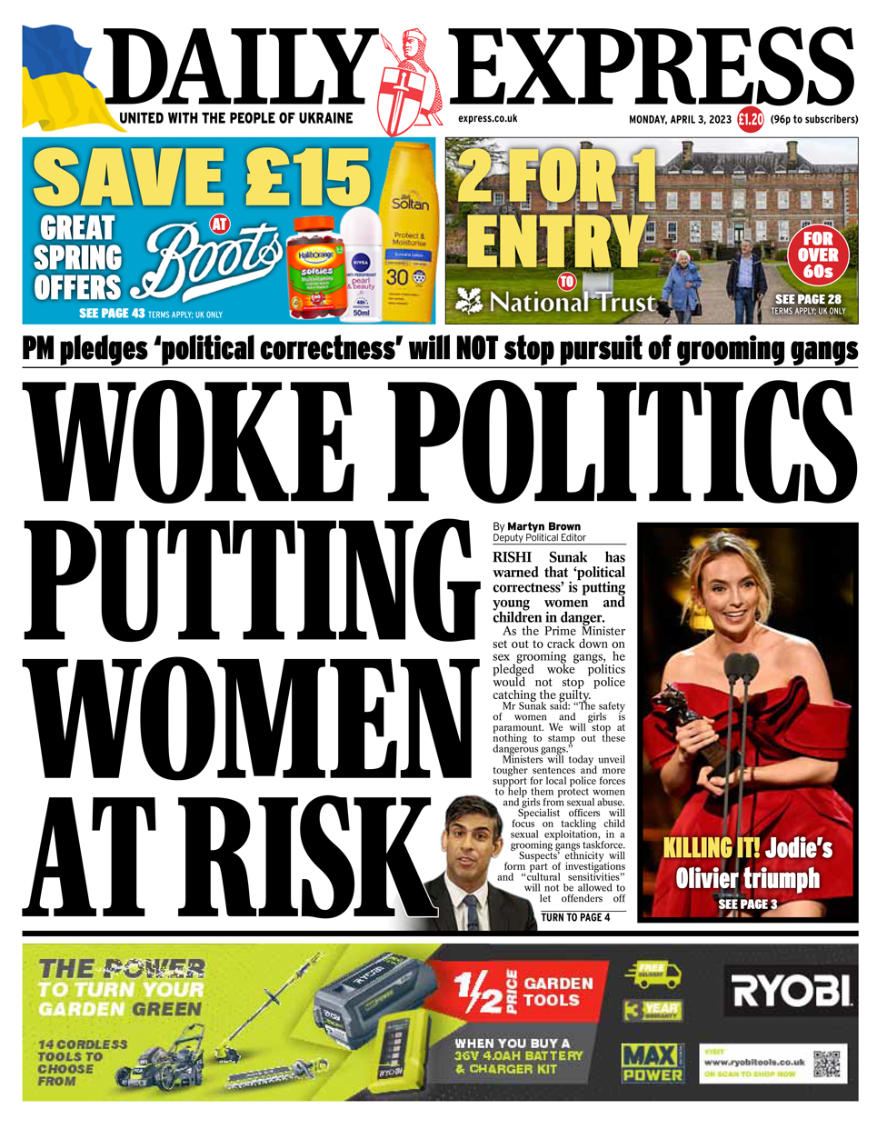 Sunak on 'woke politics' and a big win for Comer - BBC News