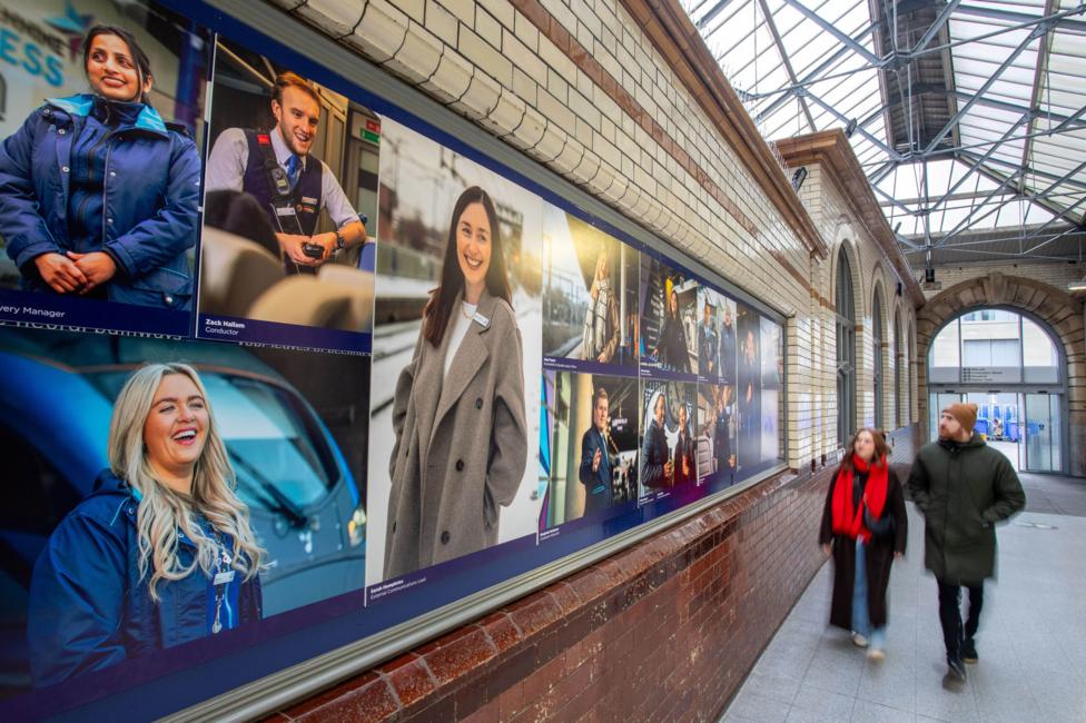 Photos at Hull and Manchester train stations show staff diversity - BBC ...