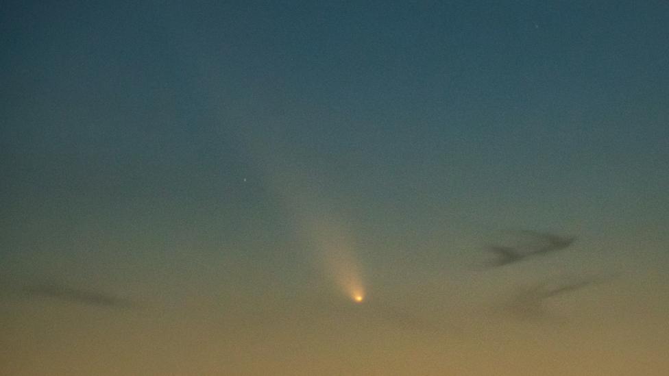 Rare comet may be visible for only time in 160,000 years - BBC News