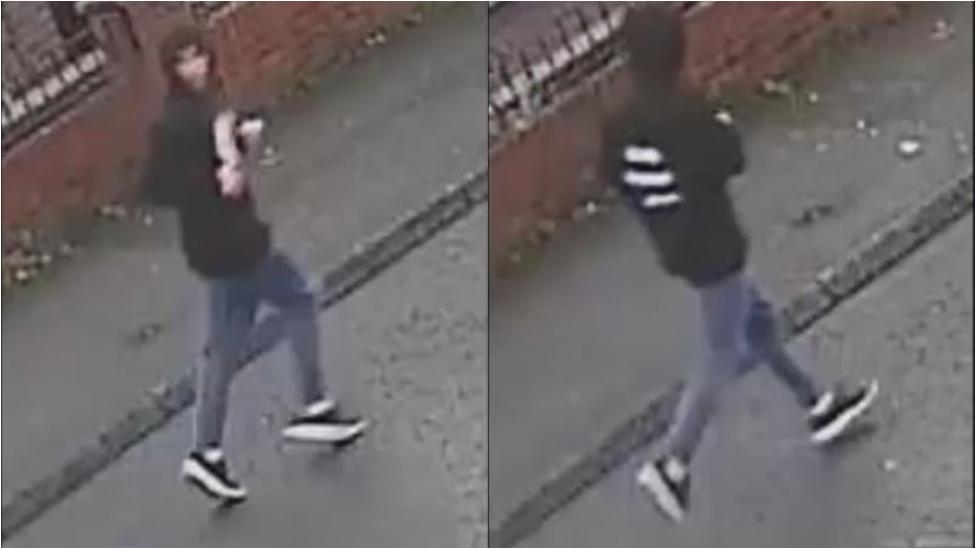 Jim Donegan murder: PSNI release images of possible witness - BBC News