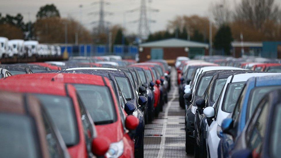 Car sales drop leaves borrowing growth rate at three-year low - BBC News
