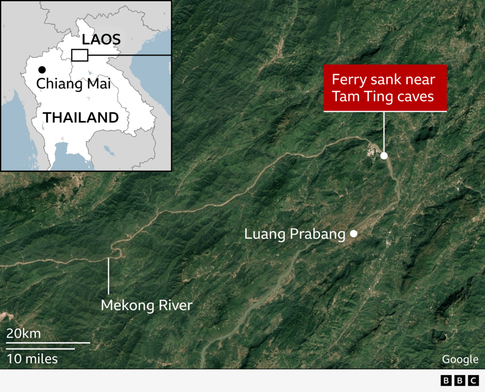 Laos ferry disaster: Screams for help and panic as tourists rescued ...