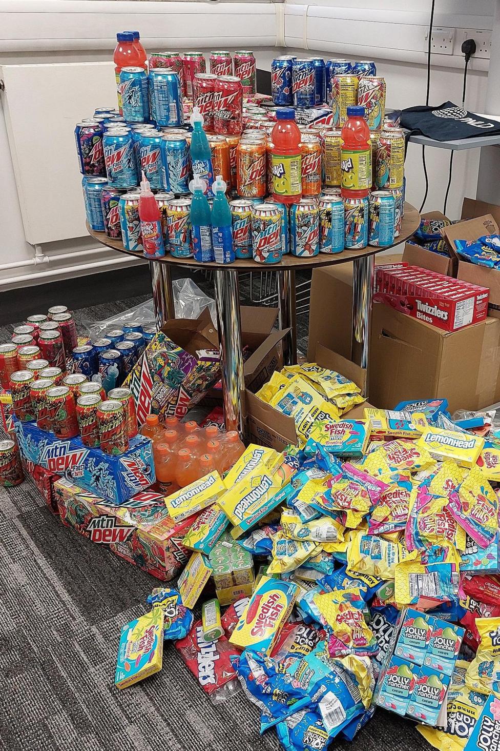 Staffordshire shops warned after illegal US sweets seized - BBC News