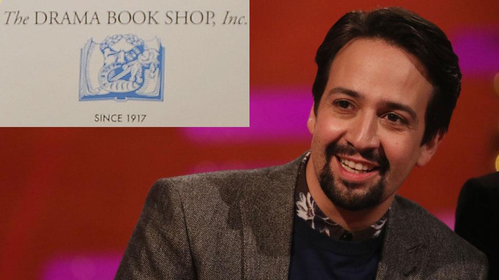 Lin-Manuel Miranda buys much-loved New York bookshop - BBC News