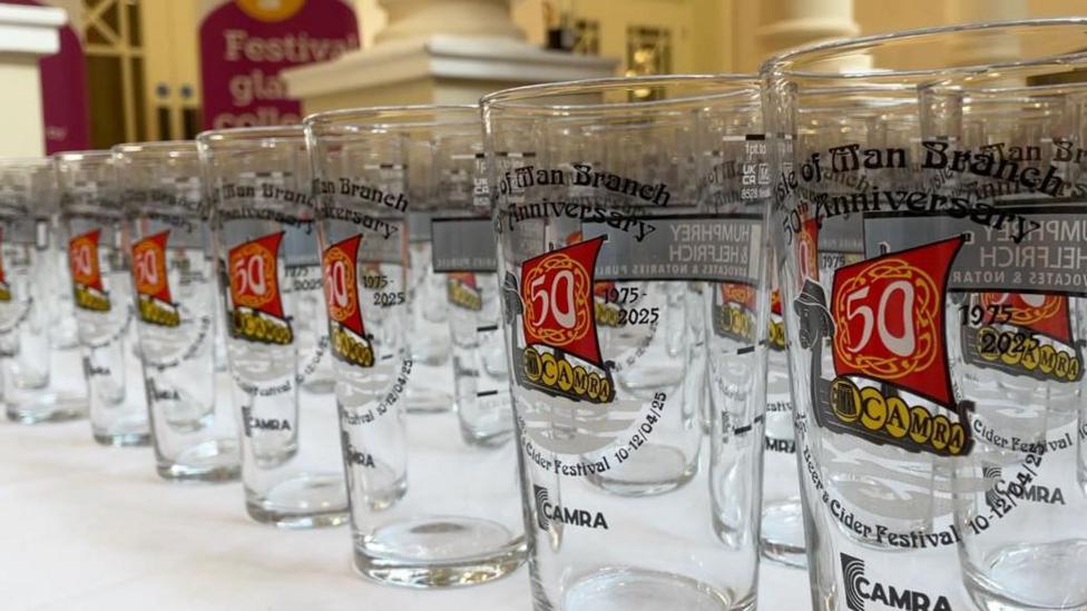 'Year of anniversaries' for breweries at Manx beer festival - BBC News