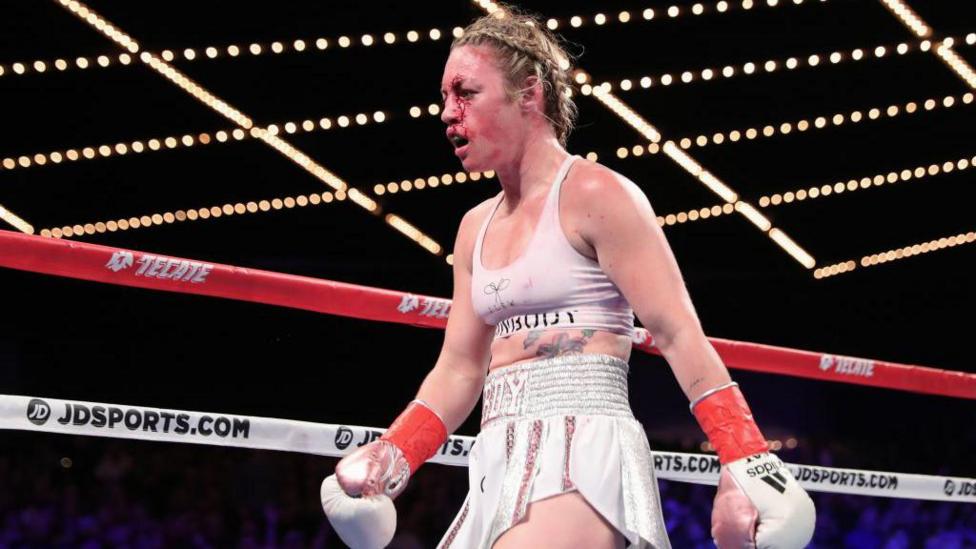 Heather Hardy: The former world champion left behind by boxing - BBC Sport