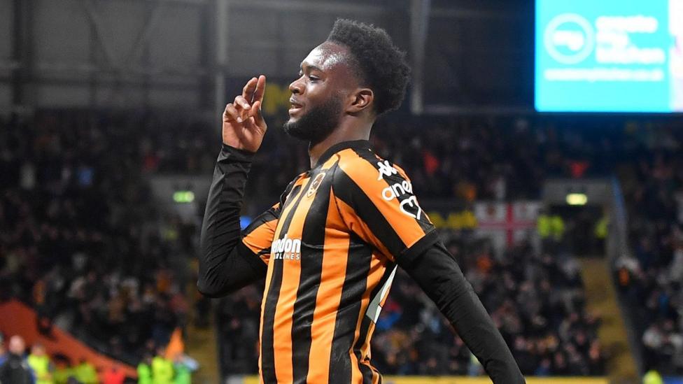 Abu Kamara: Hull City forward explains talks before Coventry goal - BBC ...